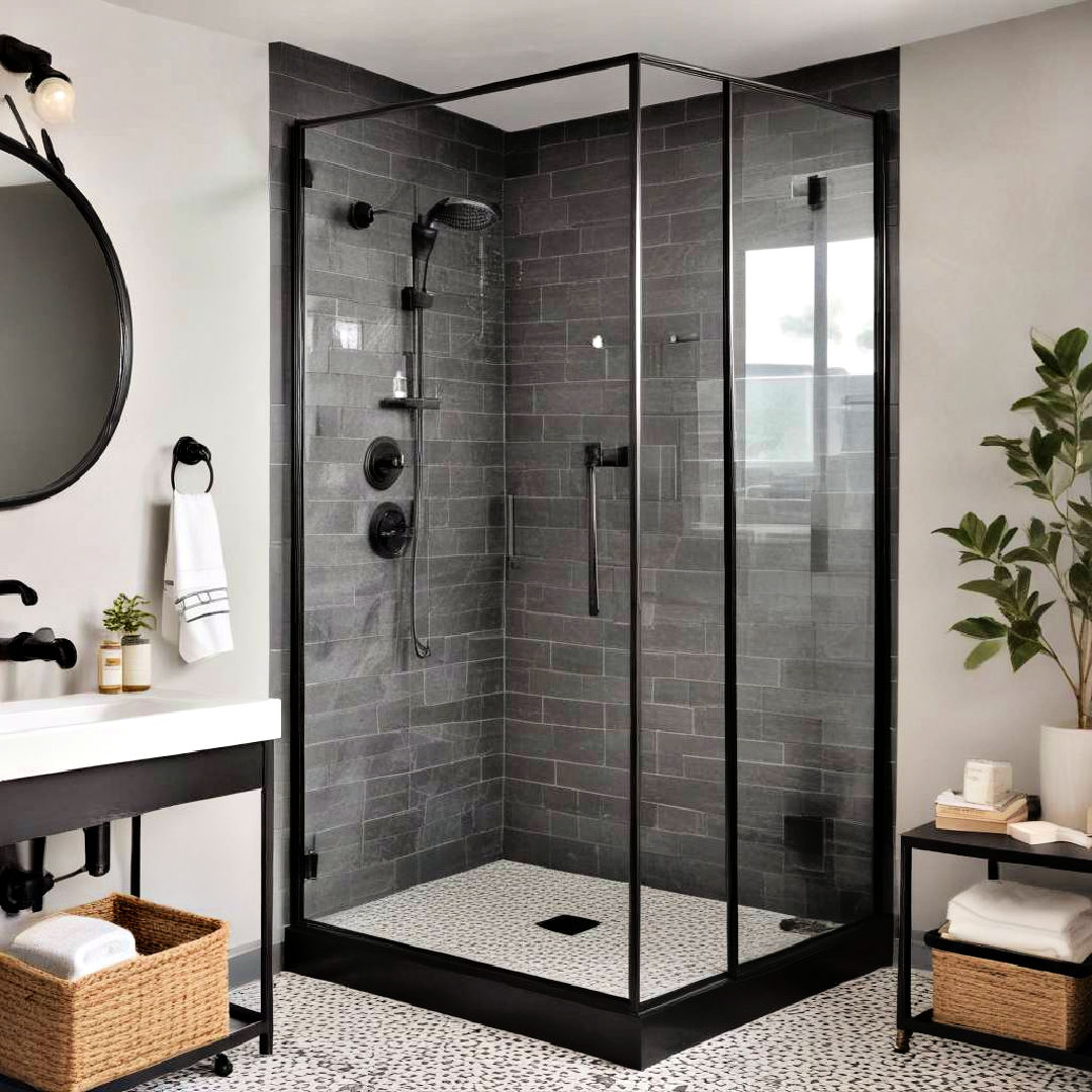 25 Corner Shower Ideas for A Sleek and Modern Look