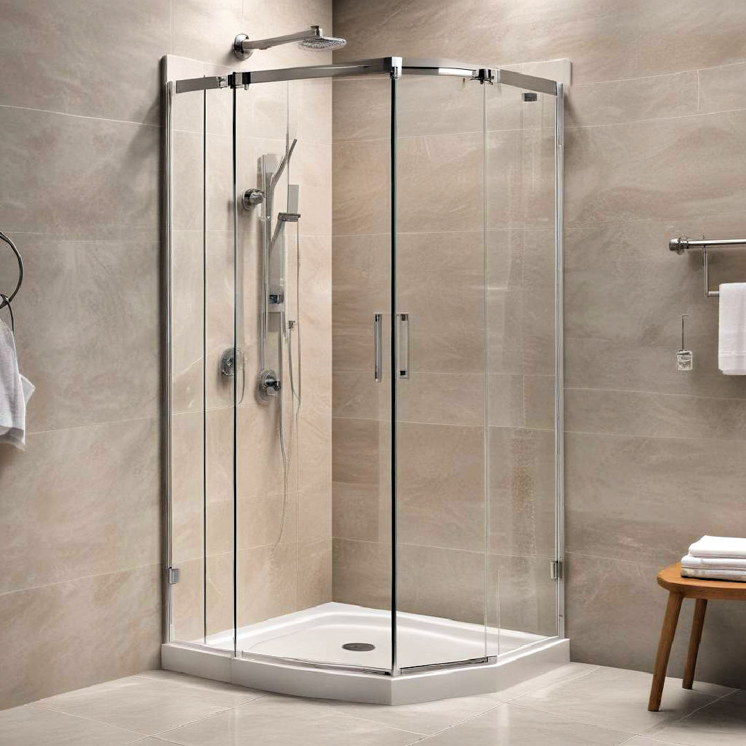 25 Corner Shower Ideas for A Sleek and Modern Look