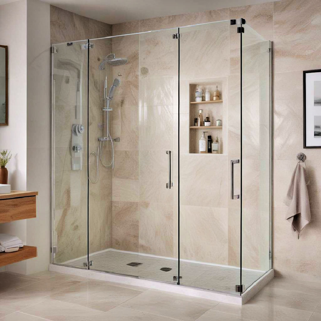 25 Corner Shower Ideas for A Sleek and Modern Look