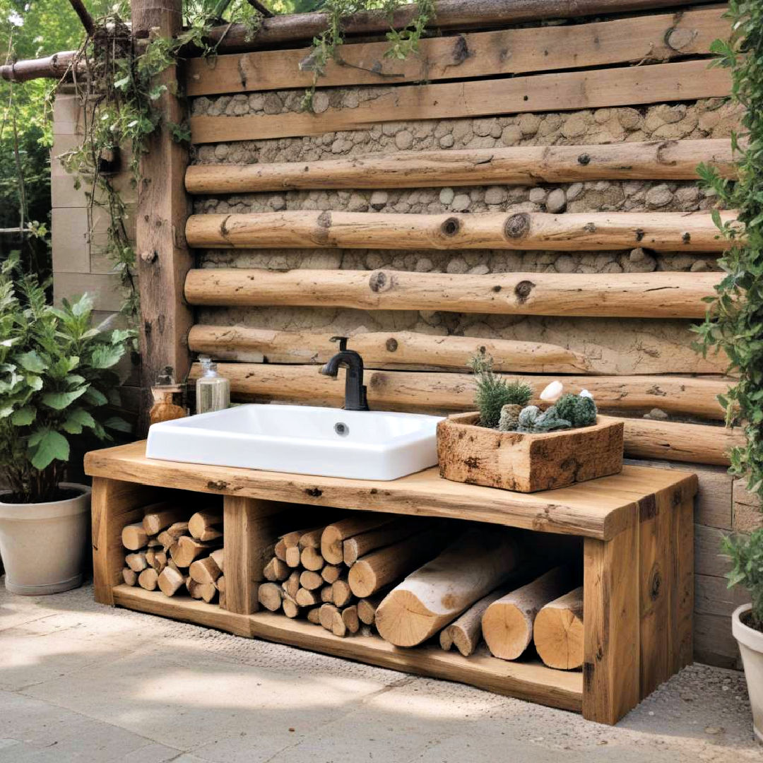 15 Rustic Outdoor Shower Ideas for Your Space