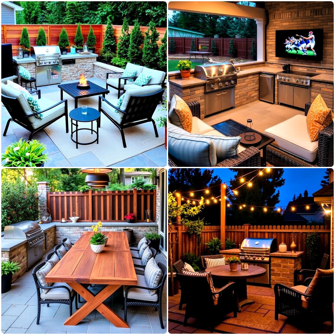 40 BBQ Area Ideas To Upgrade Your Outdoor Space