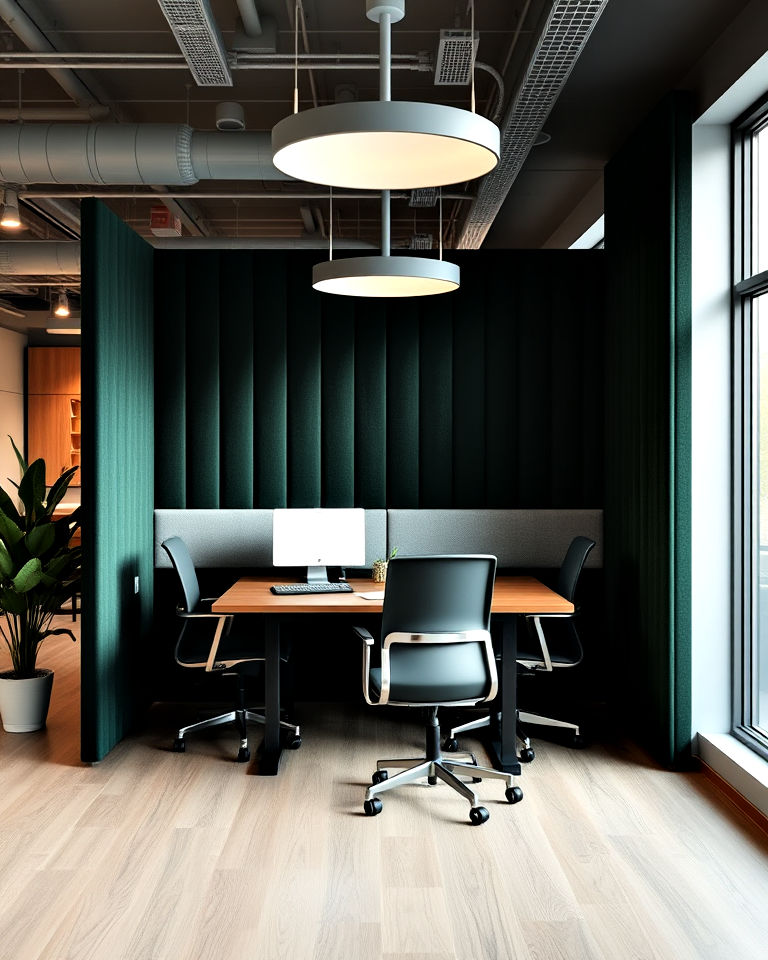 25 Dark Green Home Office Ideas That Make A Statement