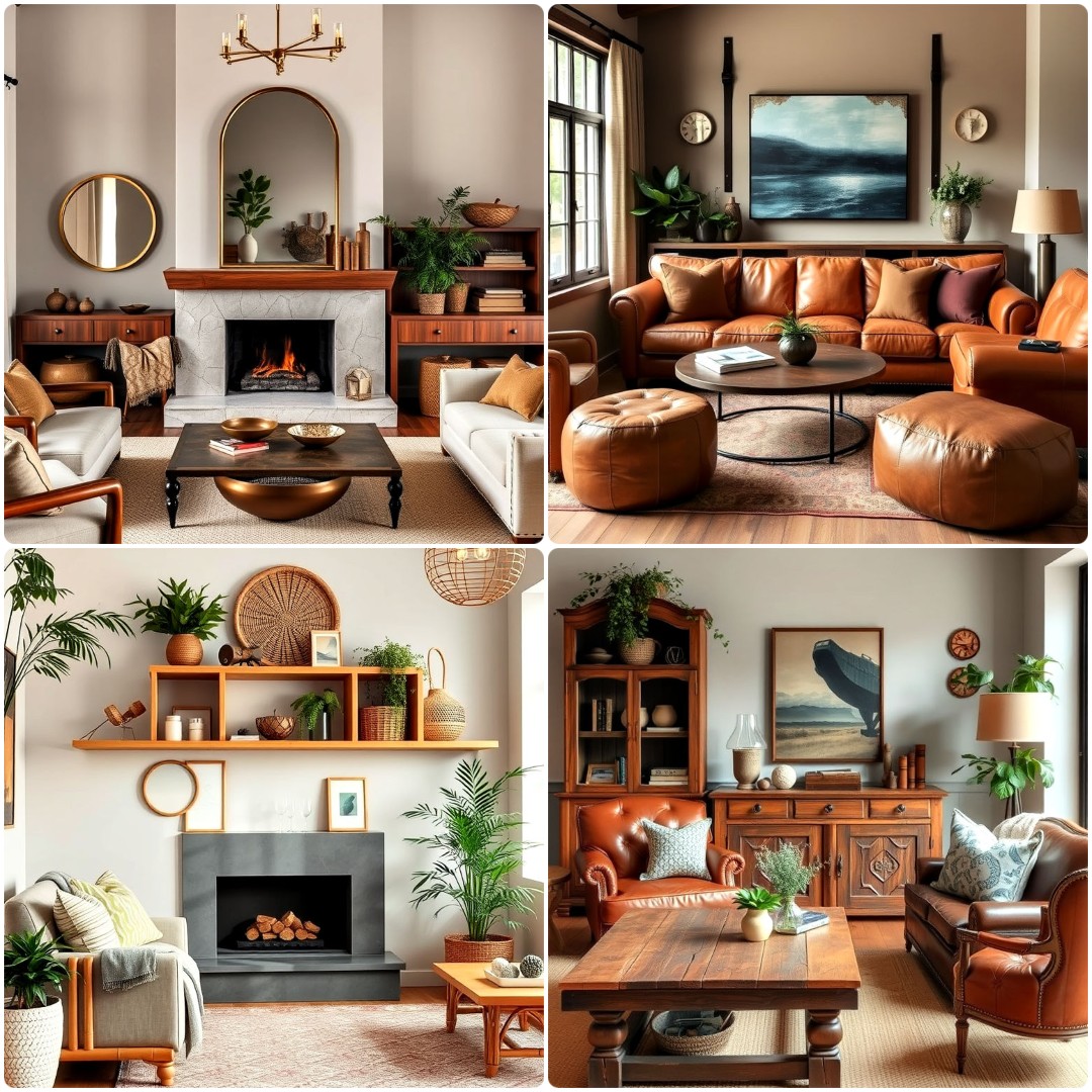 25 Earthy Living Room Decor Ideas for A Natural Look