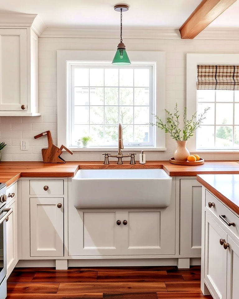 25 Rustic White Farmhouse Kitchen Ideas You Need To See