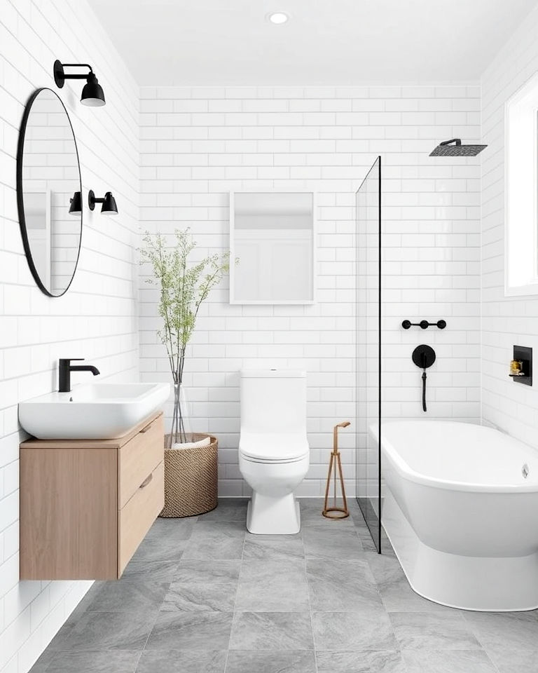 40 Grey Tile Bathroom Ideas You’ll Want to Try