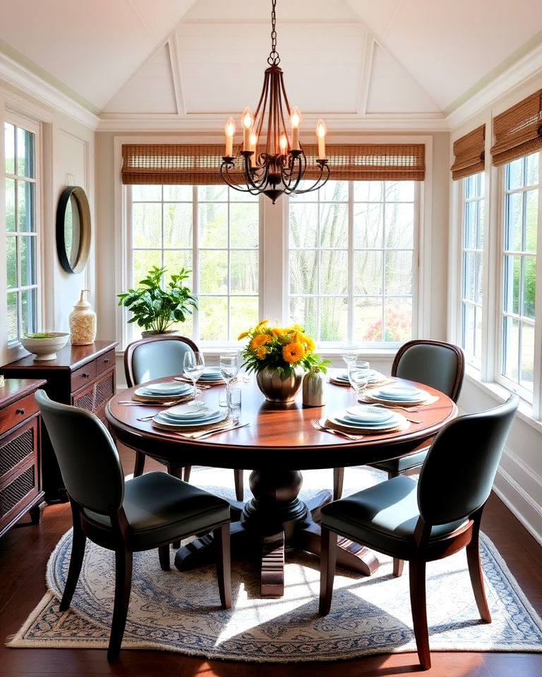 25 Sunroom Dining Room Ideas for All Seasons