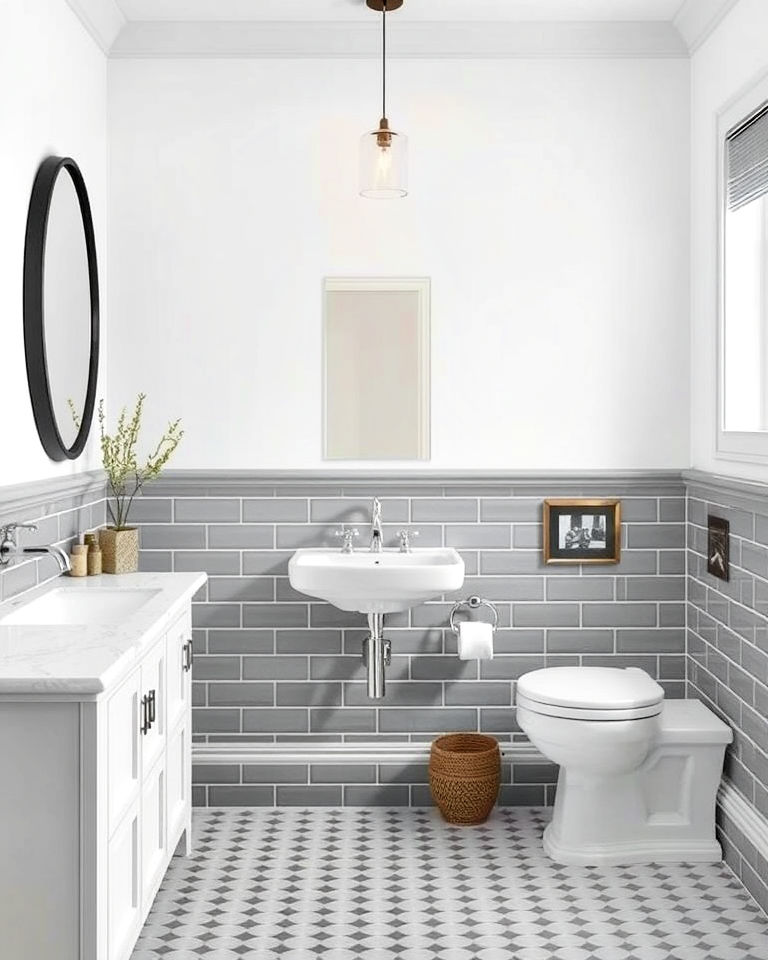 40 Grey Tile Bathroom Ideas You’ll Want to Try