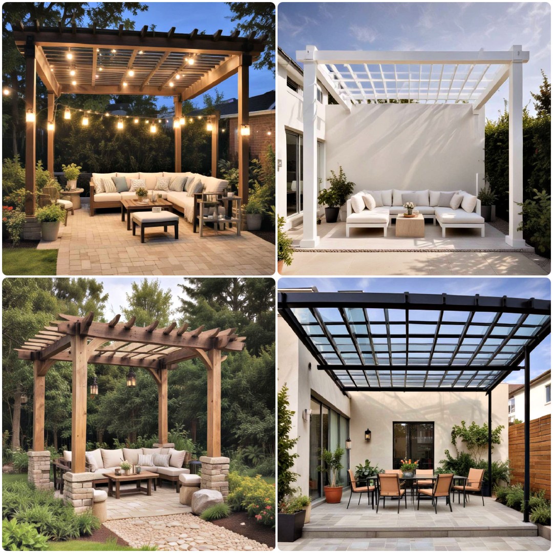 25 Modern Pergola Ideas To Enhance Your Backyard