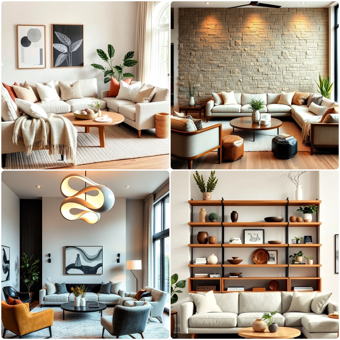 20 Organic Modern Living Room Design Ideas To Inspire You