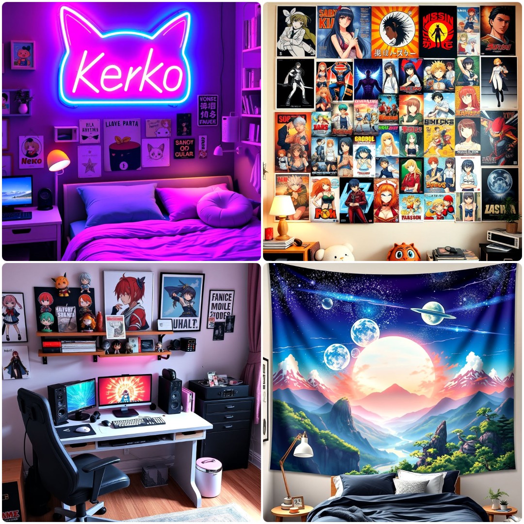 25 Anime Room Ideas for Ultimate Otaku Vibes