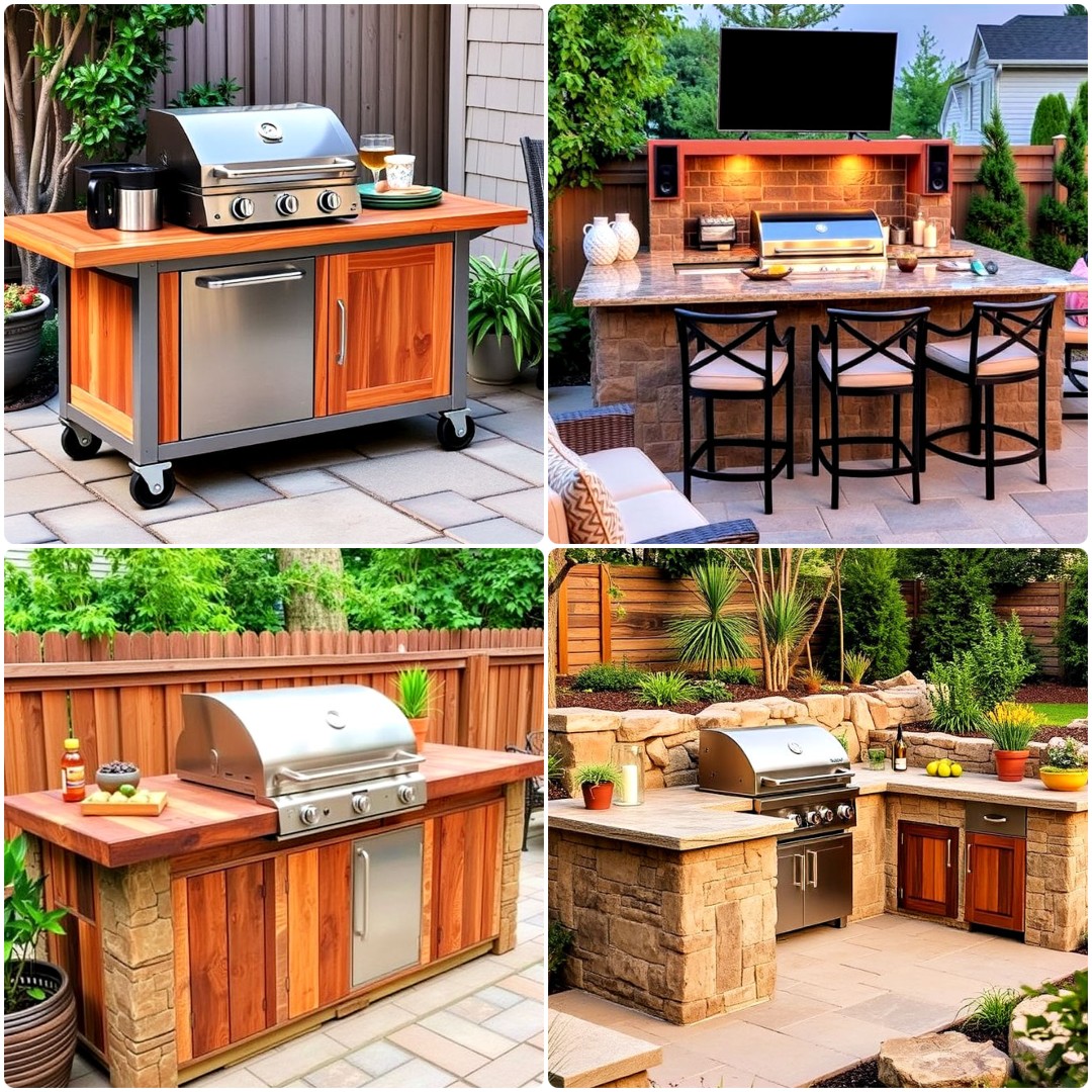 25 BBQ Island Ideas To Upgrade Your Backyard Setup