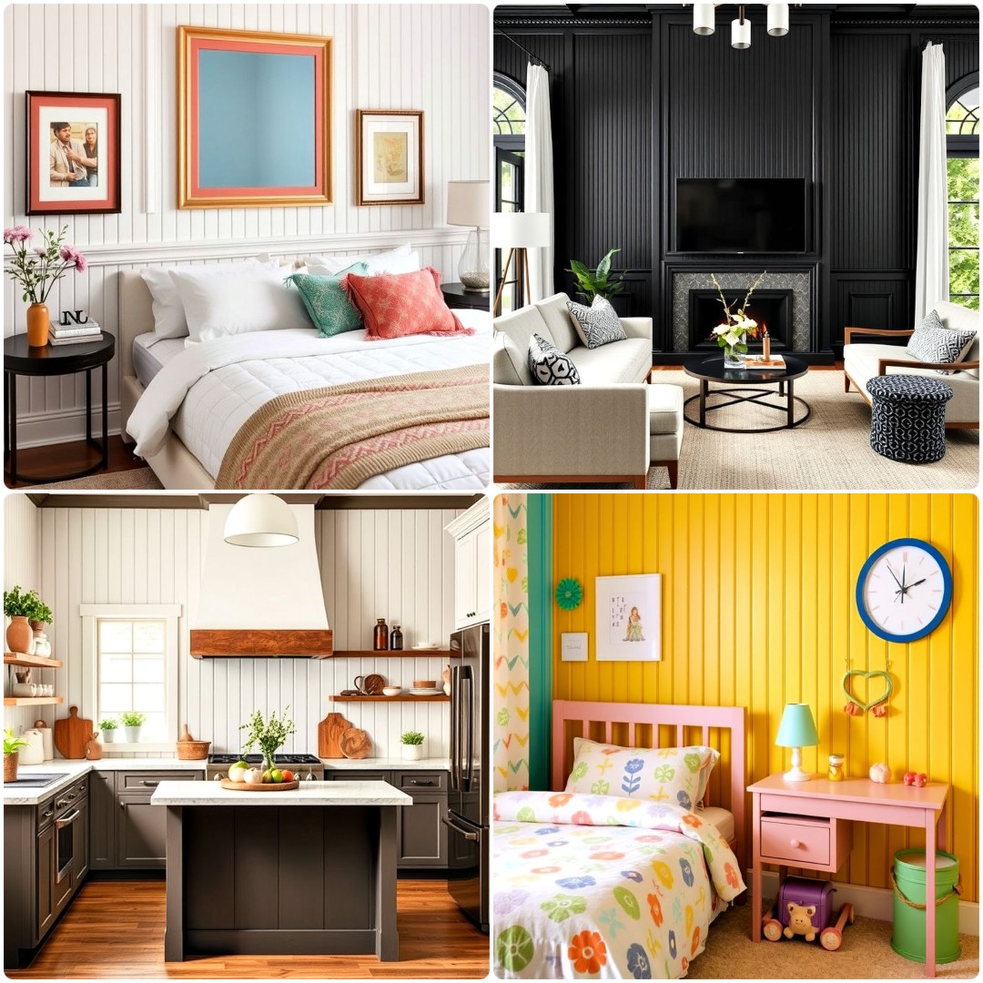 30 Beadboard Wall Ideas for A Charming Interior