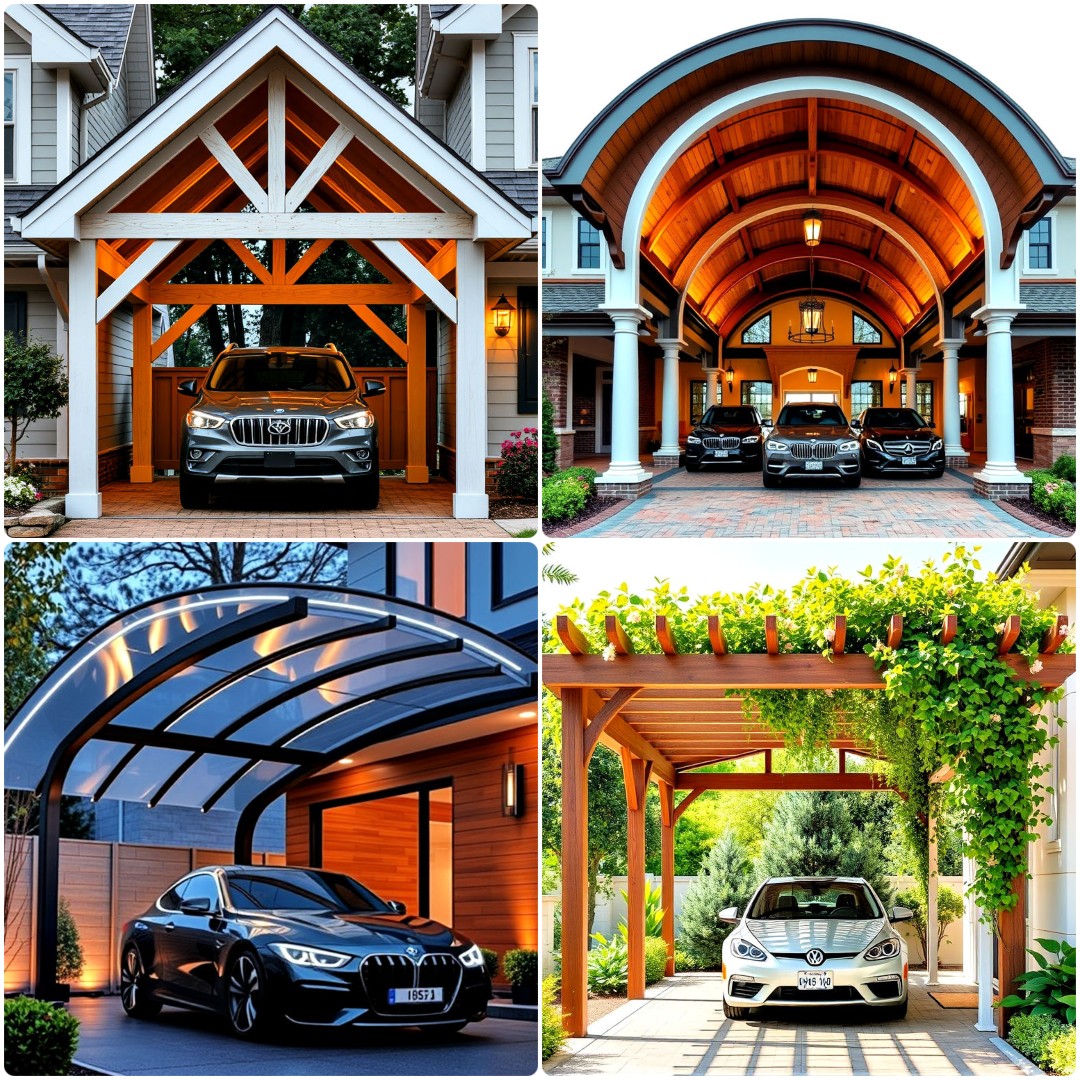 20 Car Porch Design Ideas To Upgrade Your Home