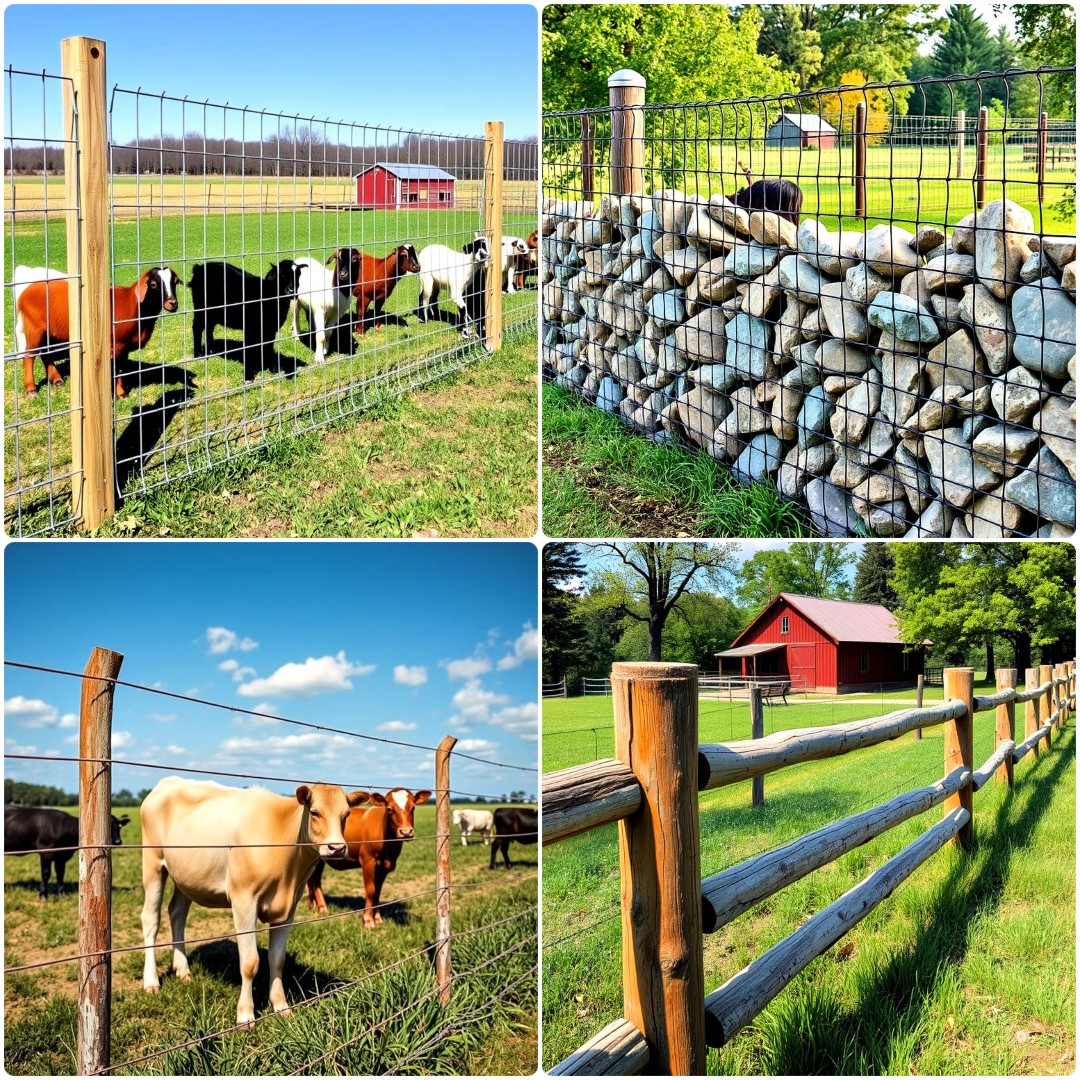 25 Farm Fence Ideas To Keep Your Livestock Secure
