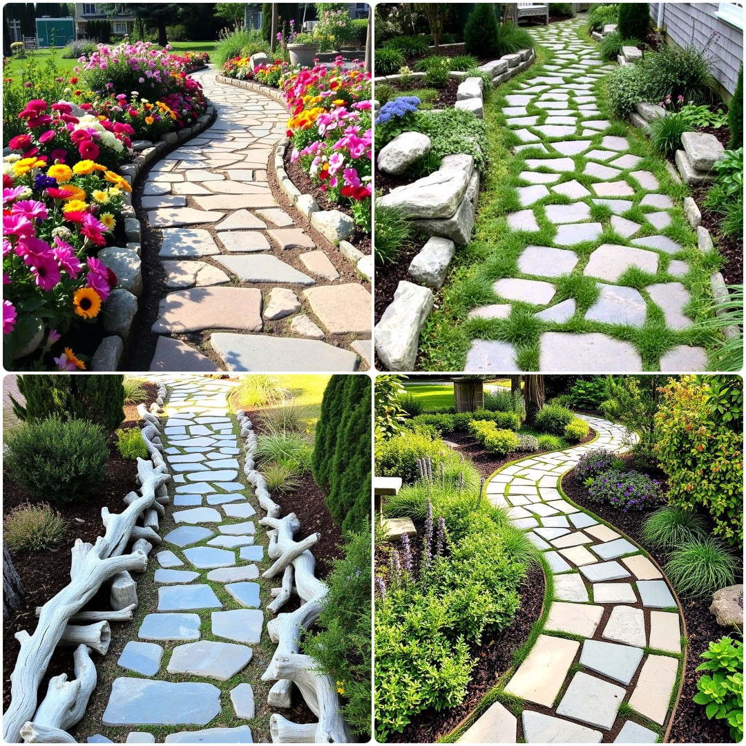 25 Flagstone Walkway Ideas To Transform Your Yard