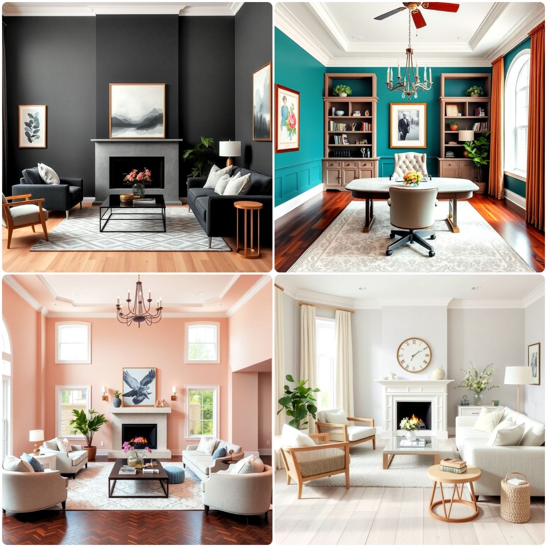 30 Floor and Wall Color Ideas To Brighten Your Home