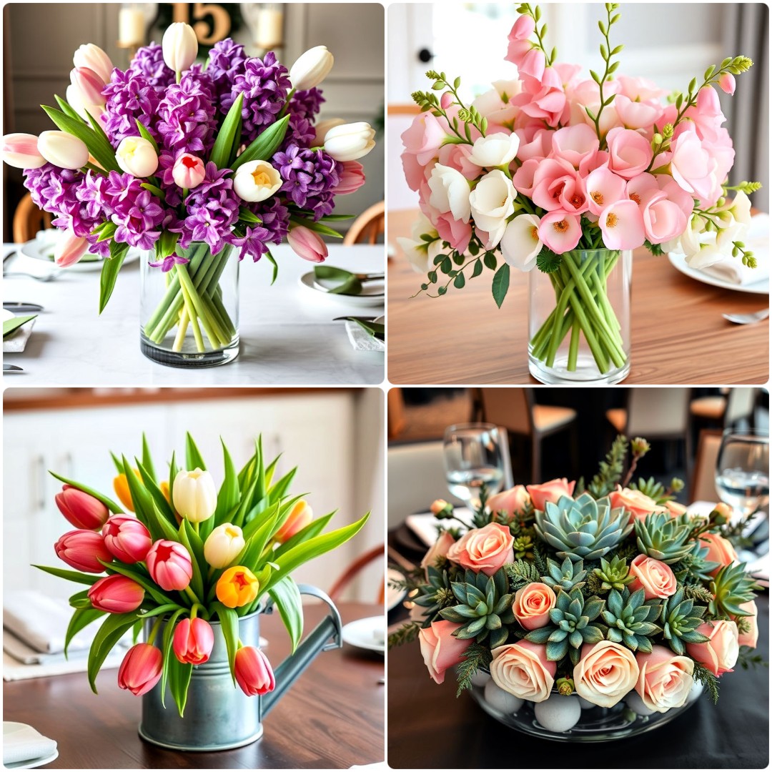 40 Flower Centerpiece Ideas To Brighten Any Room