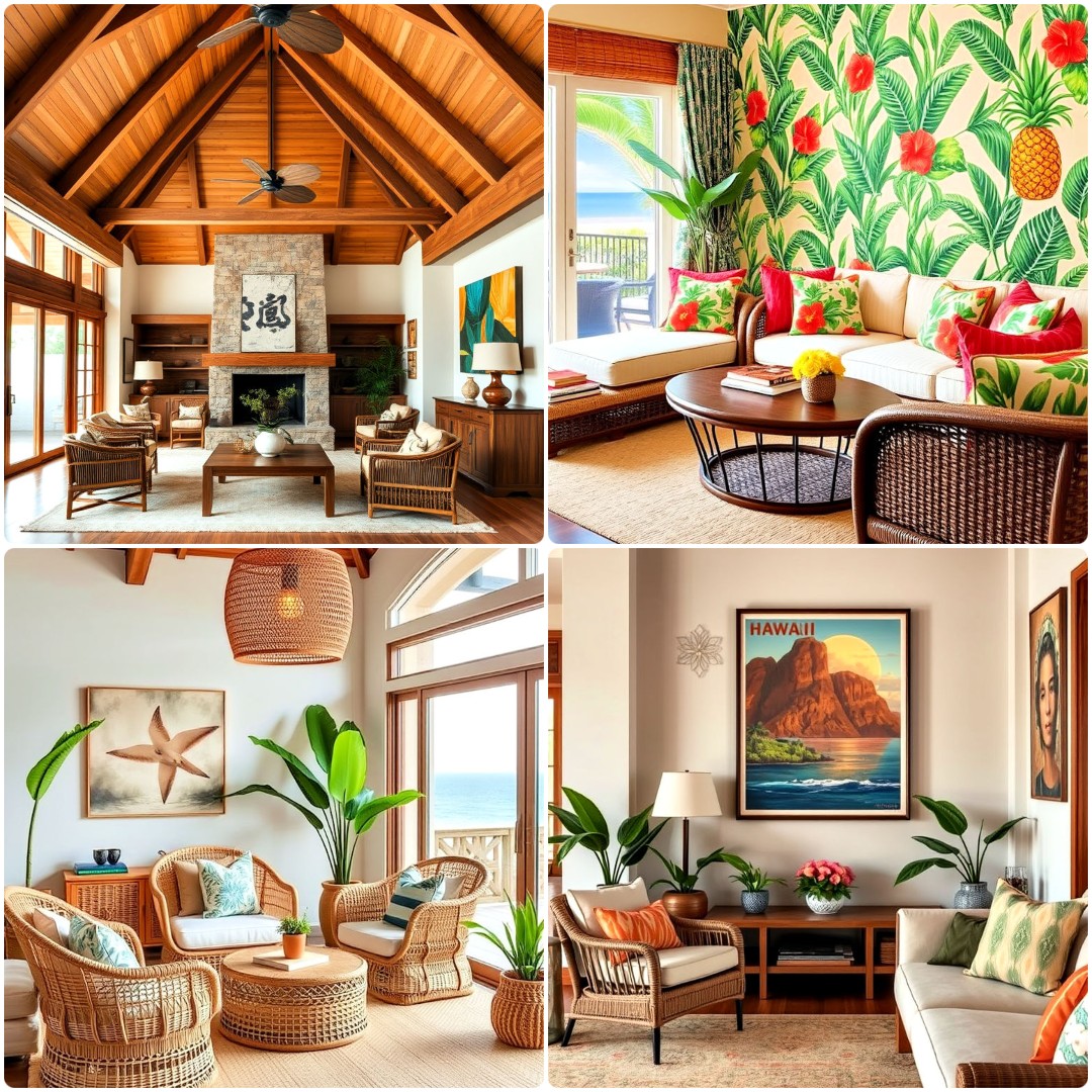 15 Hawaiian Interior Design Ideas for Coastal Homes