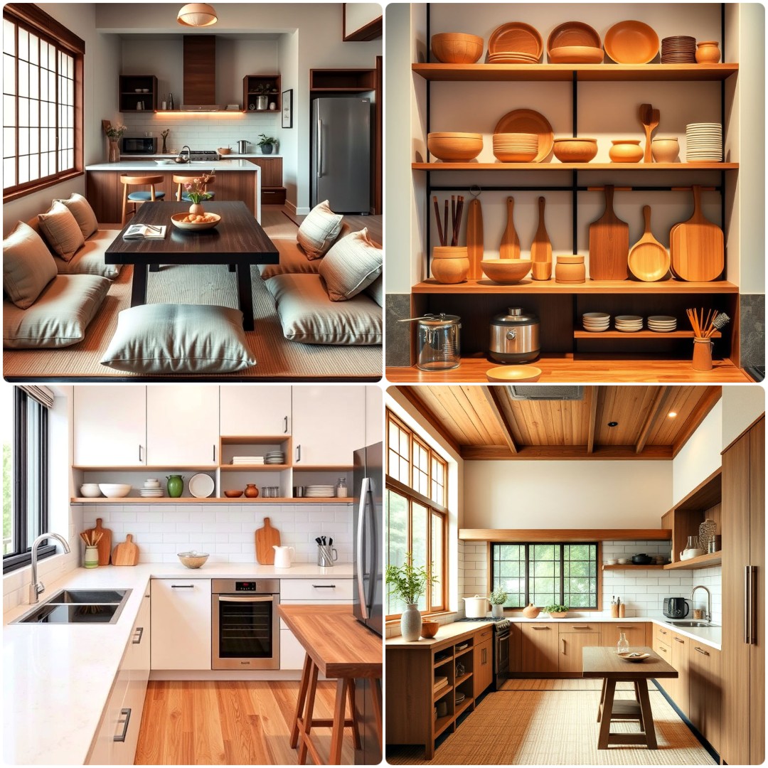 30 Japanese Style Kitchen Ideas for Functional Spaces