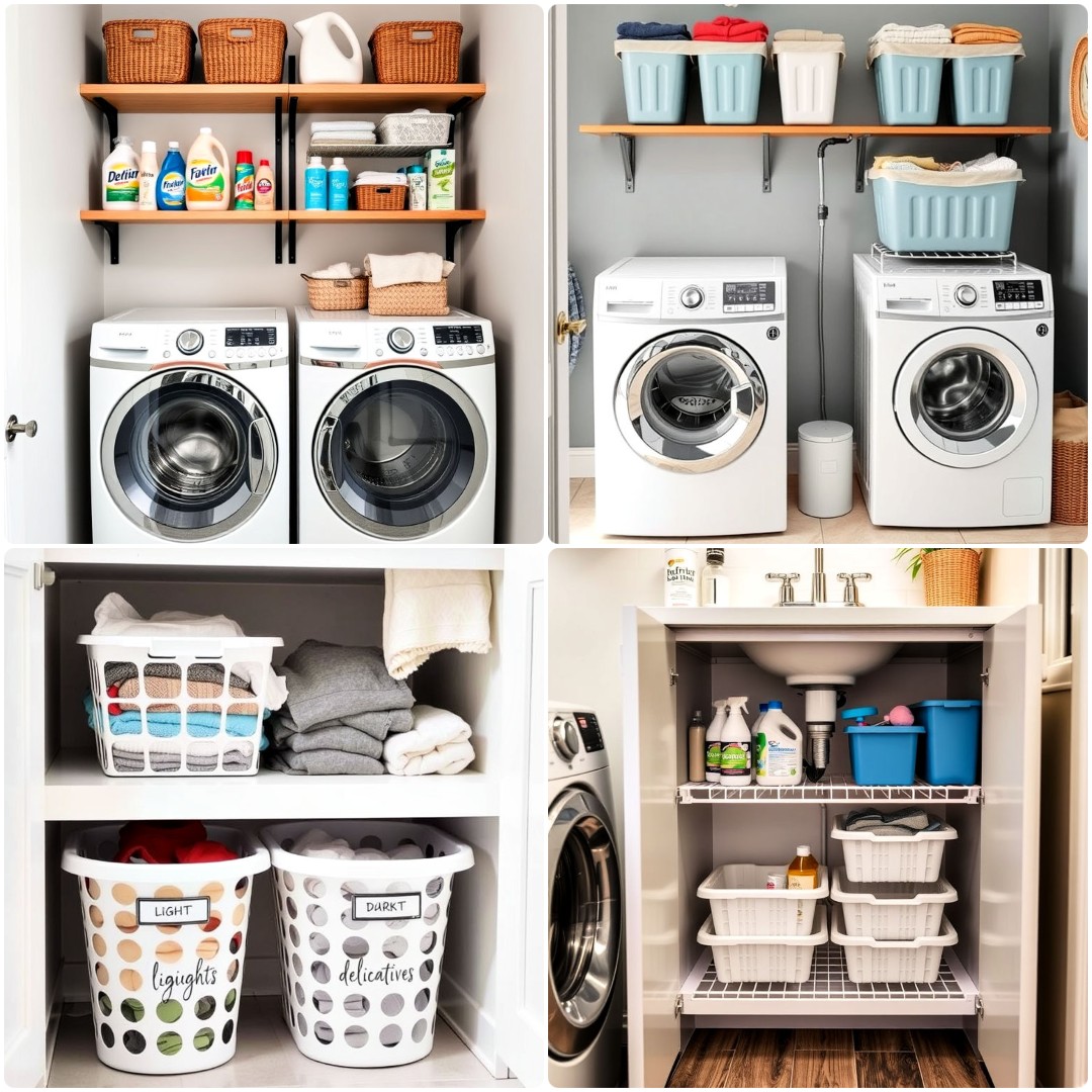40 Laundry Room Storage Ideas for A Clutter-Free Home