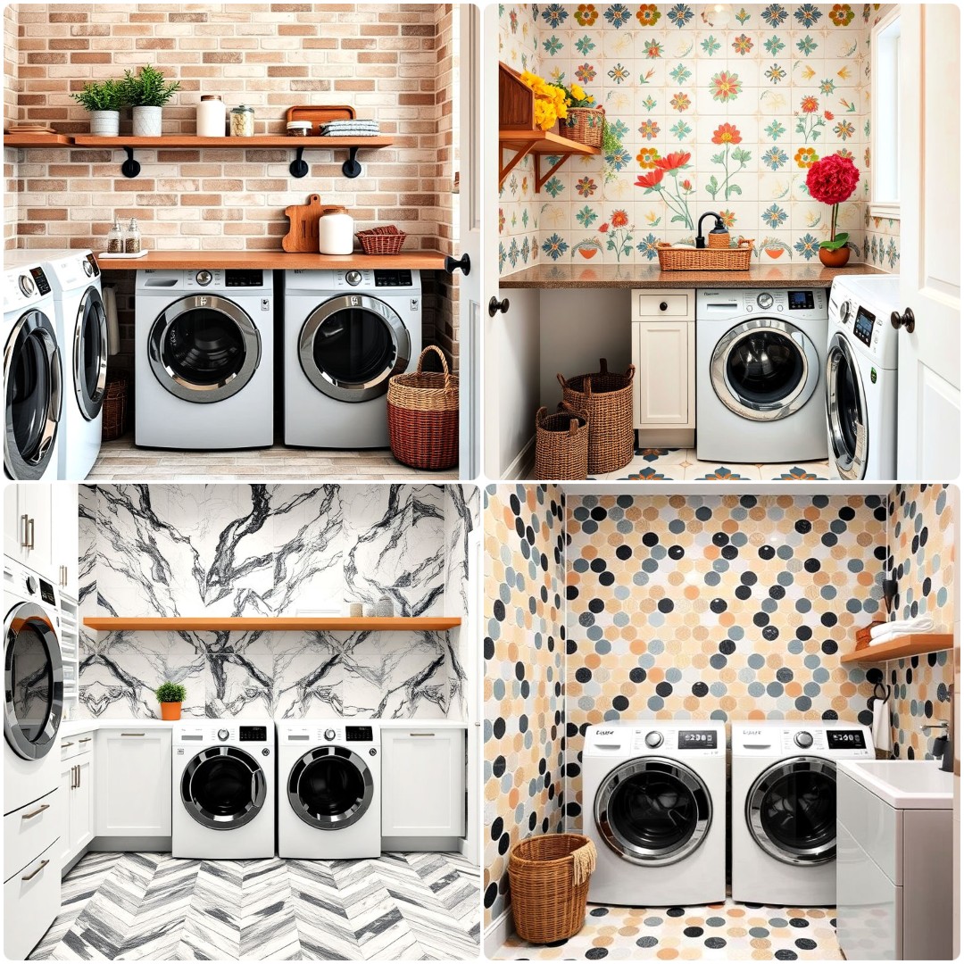 40 Laundry Room Tile Ideas To Upgrade Your Space
