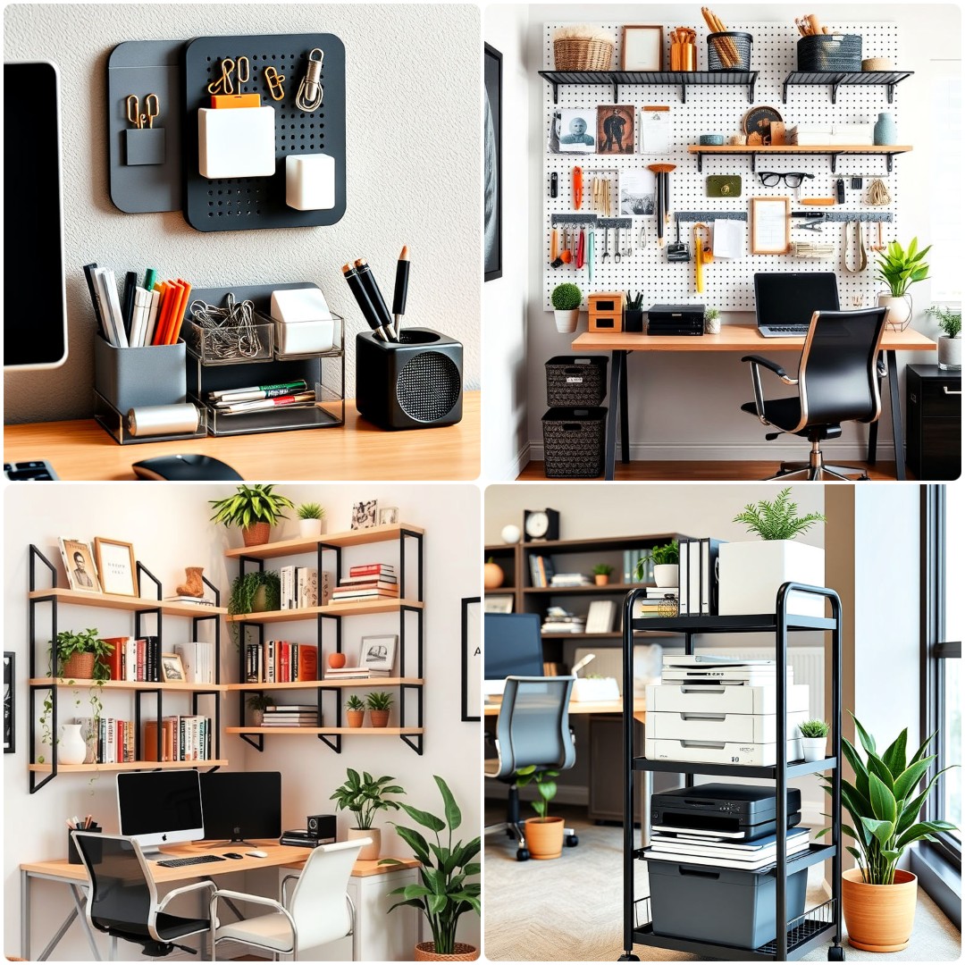 30 Office Storage Ideas for A Sleek and Functional Space