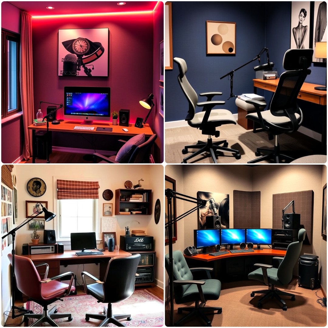 30 Podcast Room Ideas To Maximize Creativity