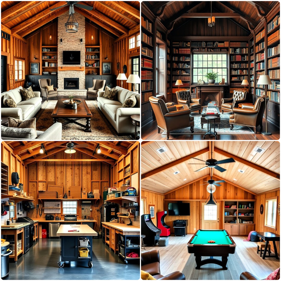 20 Pole Barn Interior Ideas for Versatile Designs