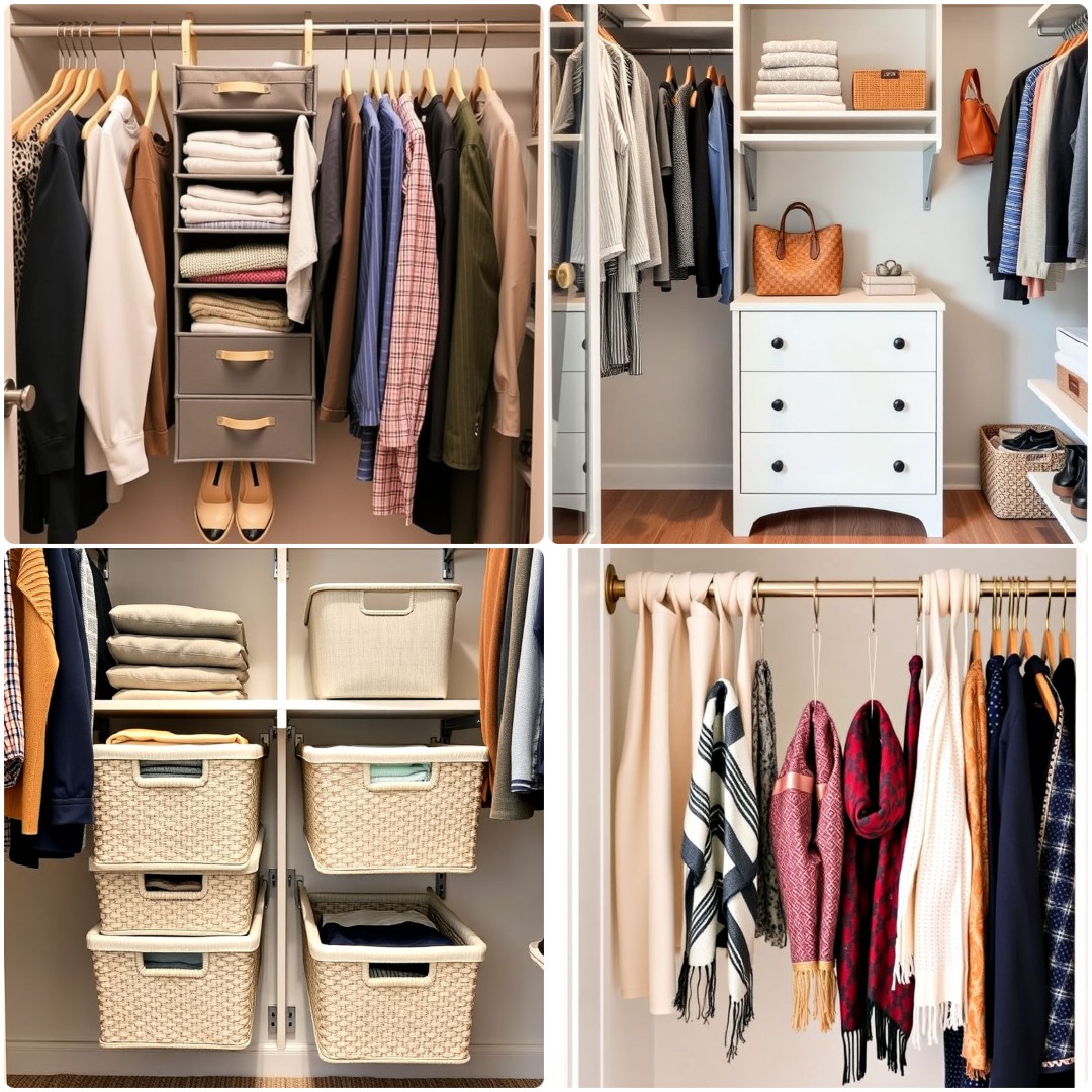 40 Small Closet Storage Ideas for A Neat and Tidy Wardrobe