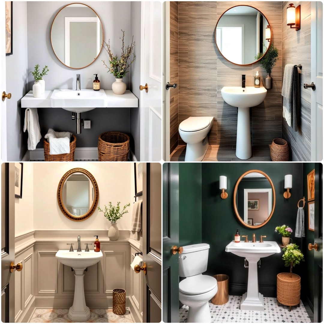 30 Small Powder Room Ideas To Impress Guests