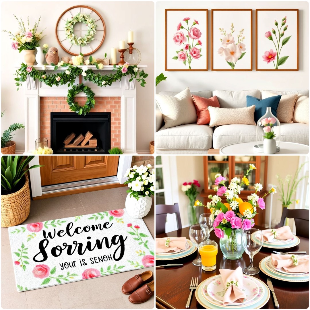 40 Spring Decor Ideas for A Bright and Cheerful Home