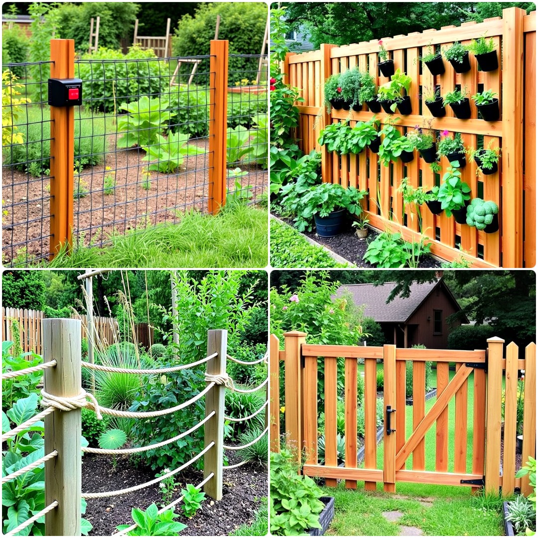 25 Vegetable Garden Fence Ideas To Enhance Functionality