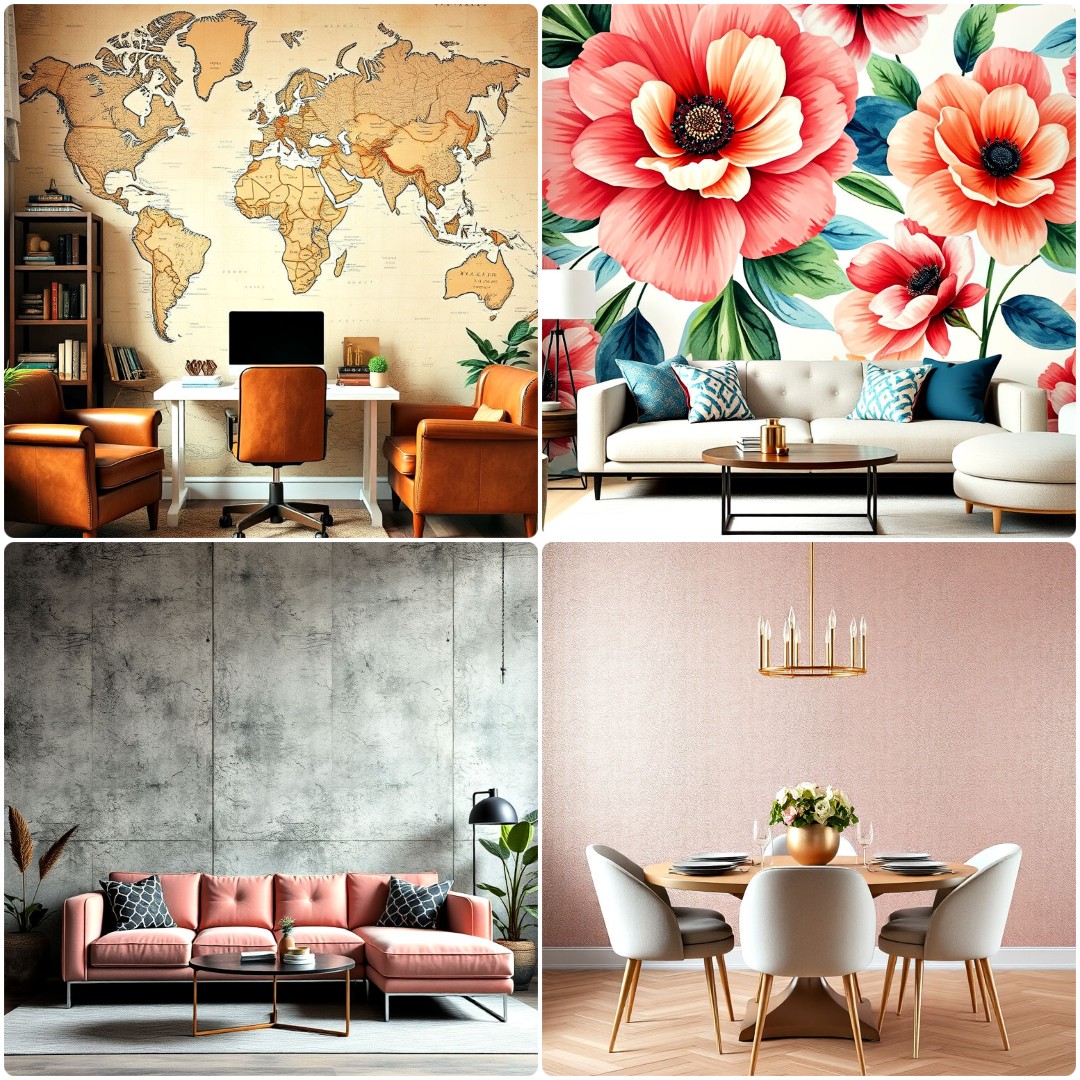 40 Wallpaper Ideas That Work with Any Decor