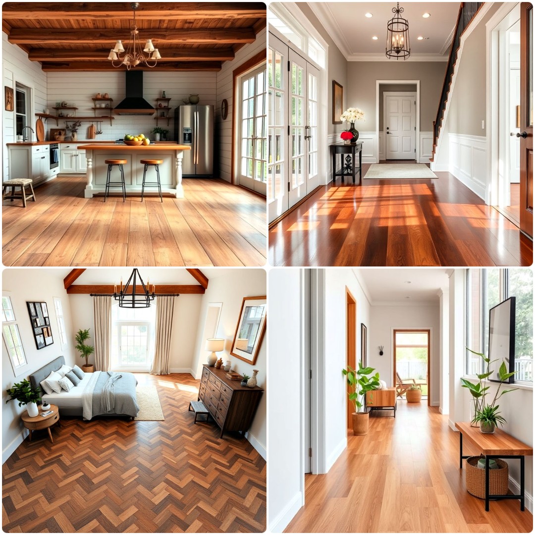 20 Wood Flooring Ideas for A Unique Look