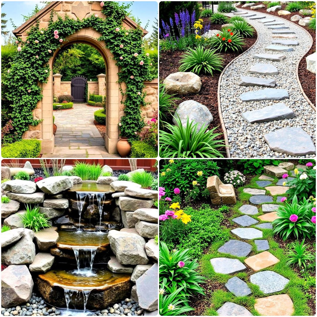 25 Stone Garden Ideas To Add Texture to Your Outdoors