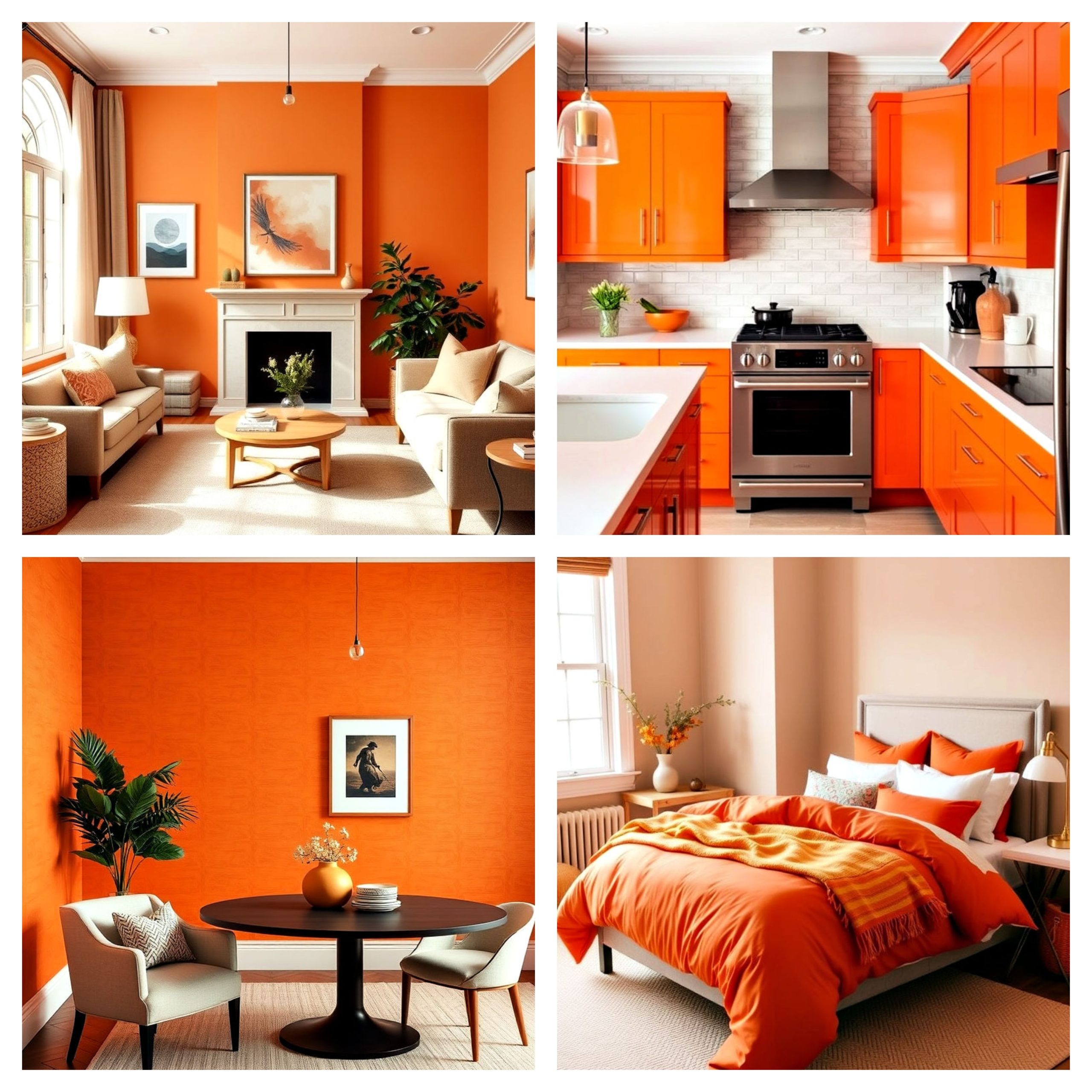 30 Orange Room Ideas for A Trendy Makeover