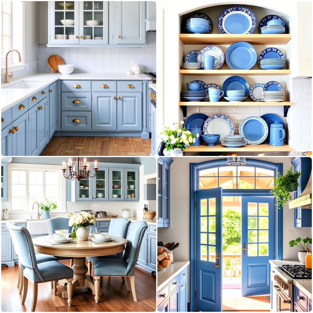 15 Blue French Country Kitchen Ideas To Inspire You