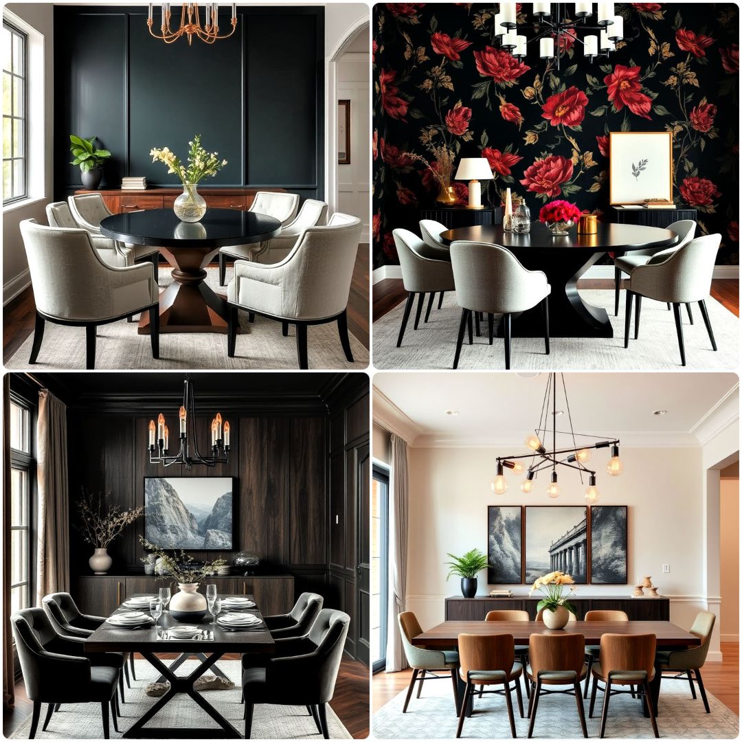 15 Moody Dining Room Ideas for An Elegant Space