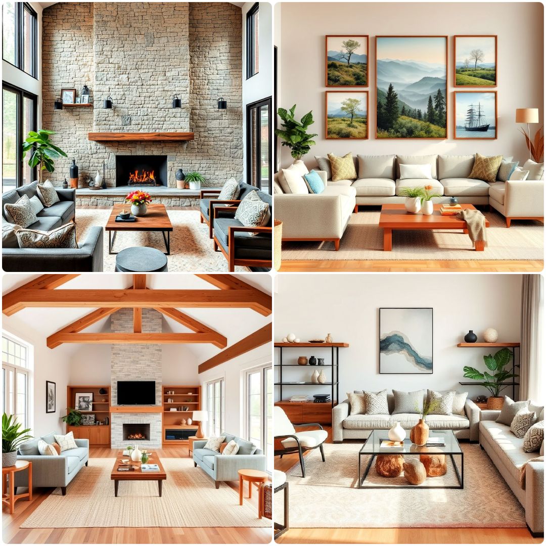 20 Natural Living Room Ideas for A Cozy Atmosphere