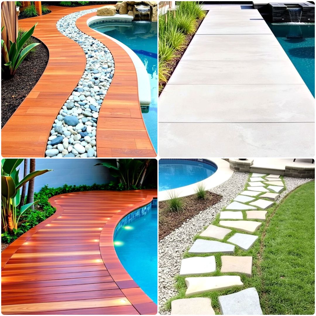 15 Walkway to Pool Ideas for Seamless Poolside Access