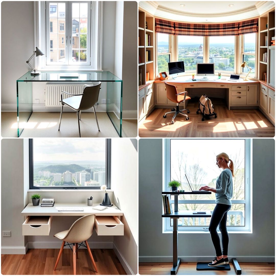 25 Desk in Front of Window Ideas for Bright Workspaces