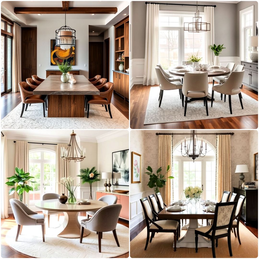25 Transitional Dining Room Ideas To Impress Your Guests