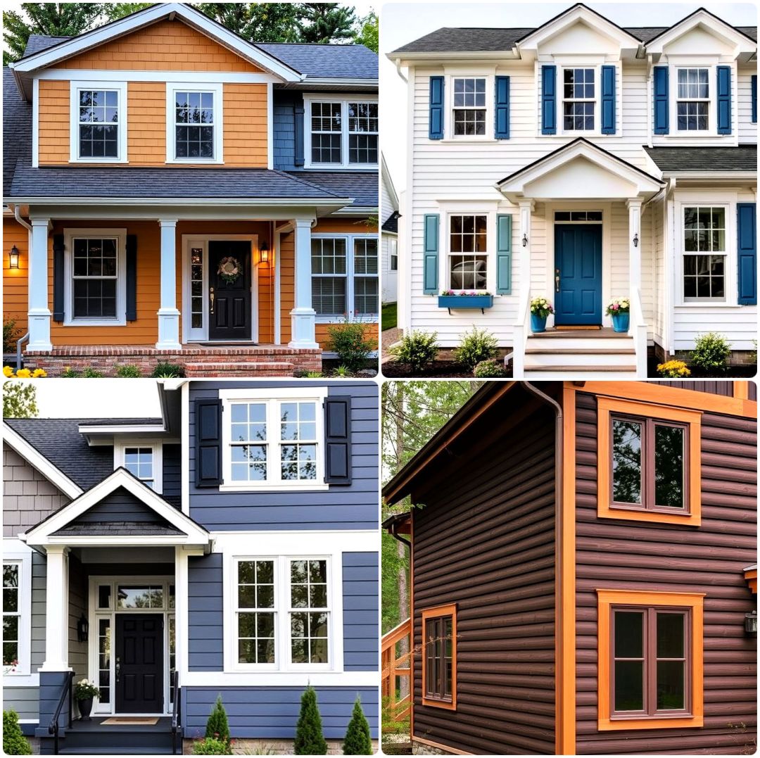 15 Two-tone Siding Ideas for A Bold Exterior Look