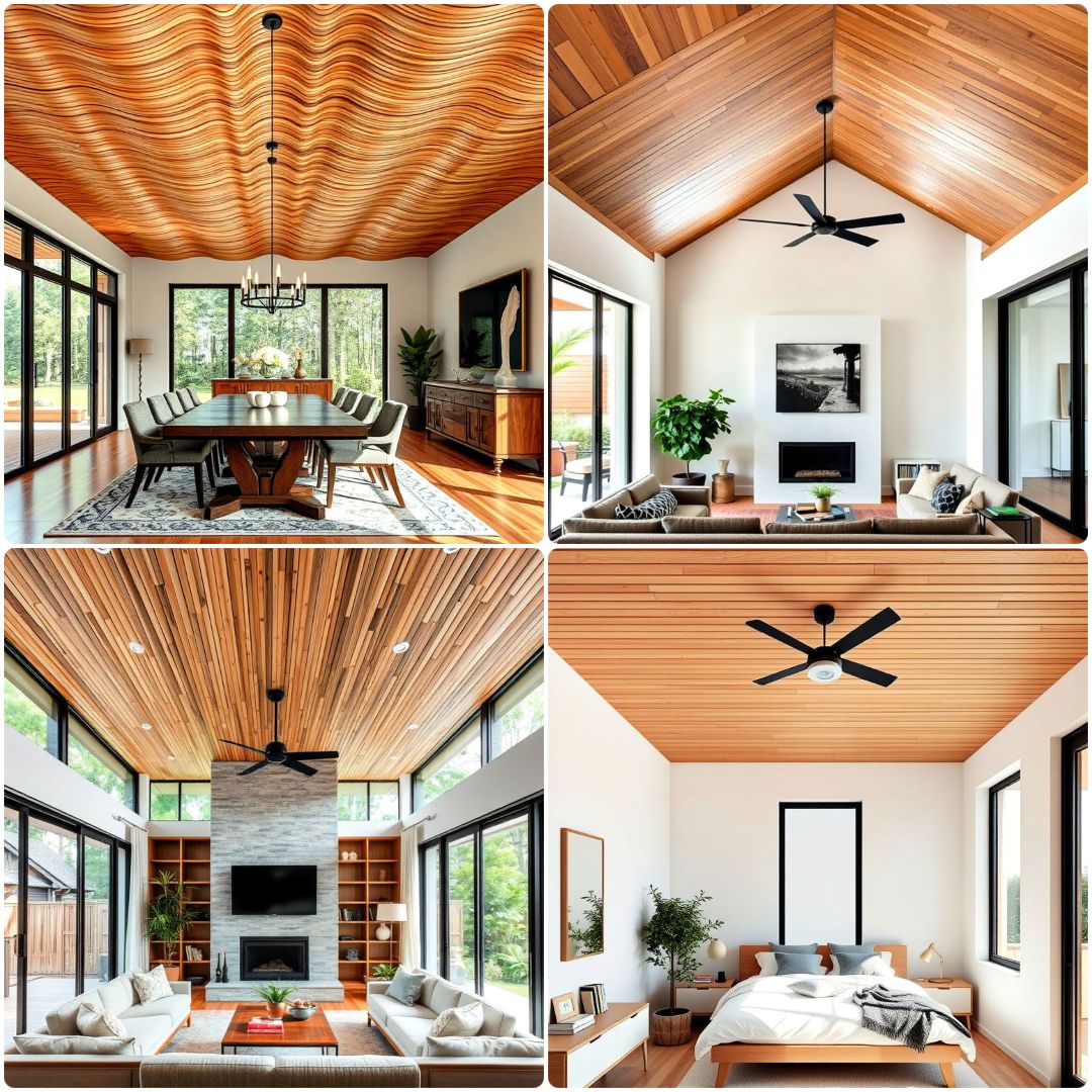 25 Wood Slat Ceiling Ideas for A Stunning Look
